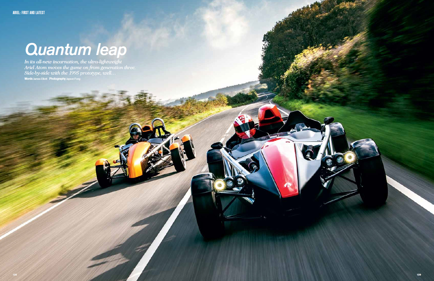 OCTANE MAGAZINE - QUANTUM LEAP - Ariel Motor Company