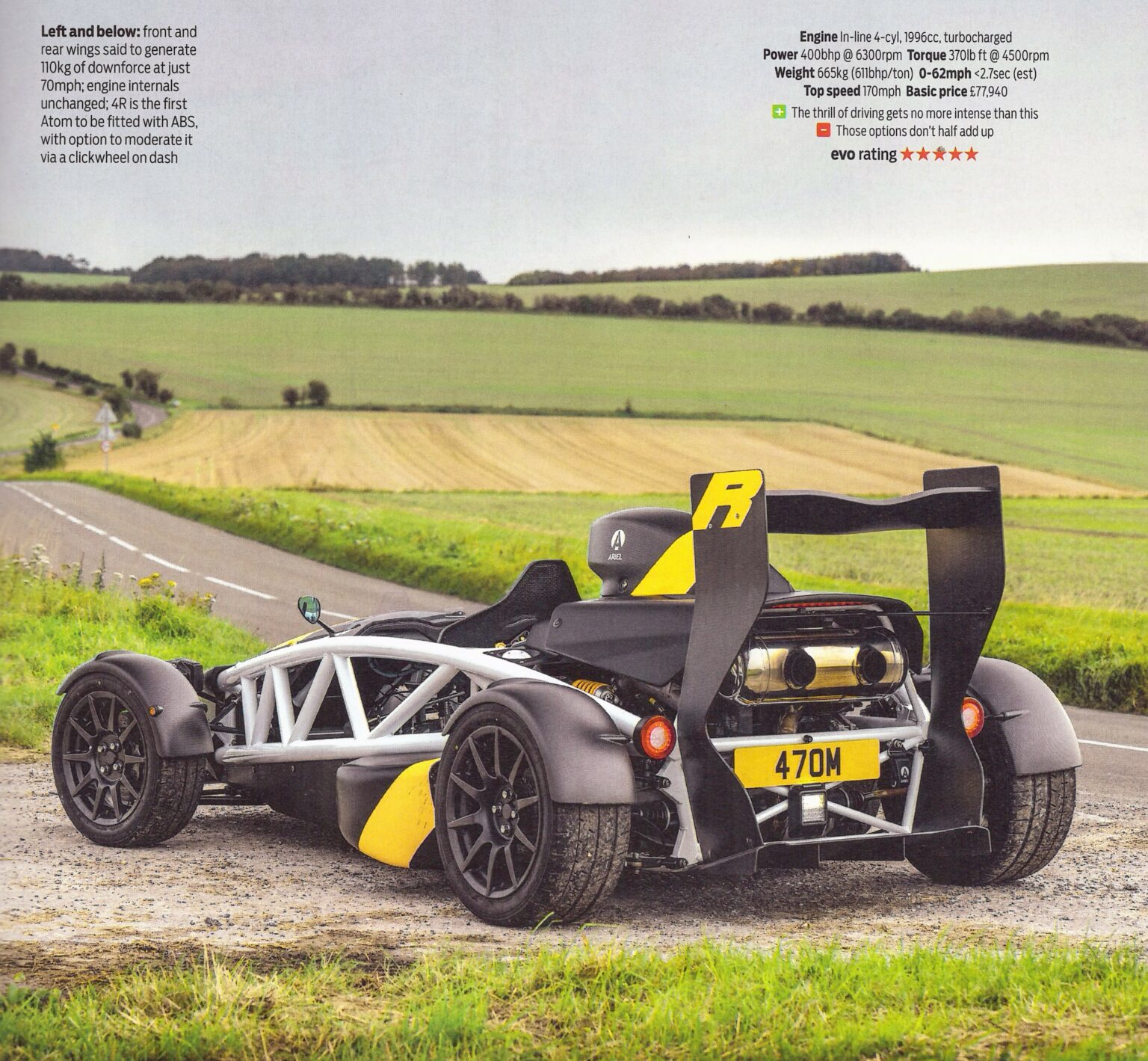 EVO MAGAZINE - ATOM 4R DRIVEN - Ariel Motor Company
